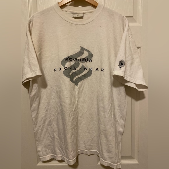 Rocawear | Shirts | Vintage Late 9s Original Rocawear Rocafella Tshirt ...